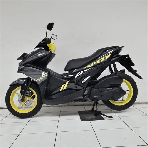 Jual Yamaha Aerox 155 Vva Standar ABU ABU Tahun 2020 Plat Depok Motor
