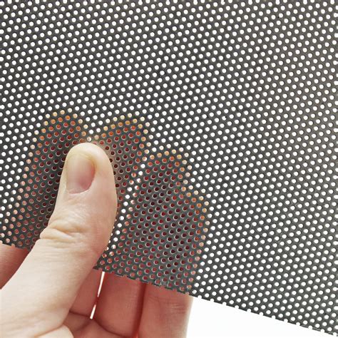 1mm Round Hole Perforated Stainless Steel Mesh Sheets 2mm Pitch 1mm