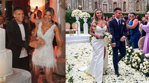 Il Matrimonio Di Lautaro Martinez E Agustina Gandolfo Dal Lungo Al
