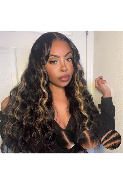 Sunber Human Hair Body Wave Wig Bye Bye Knots A Chocolate Brown With