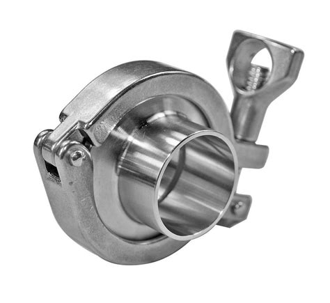 5 Inch D Stainless Steel Tri Clover Clamps Heavy Duty Pipe Clamp At