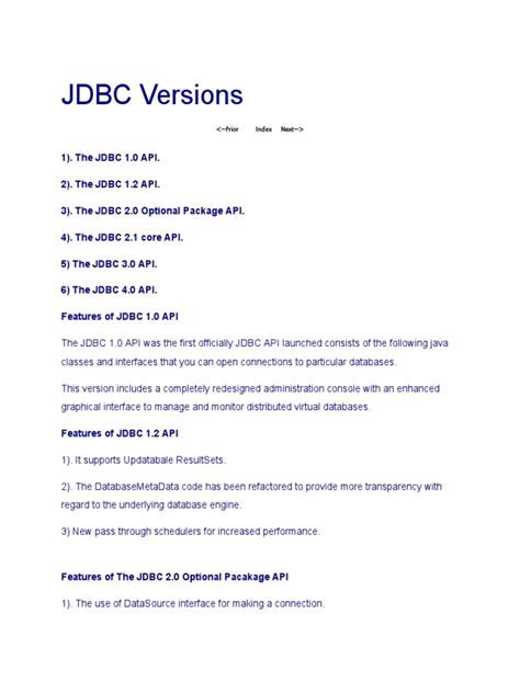 jdbc pdf databases computing