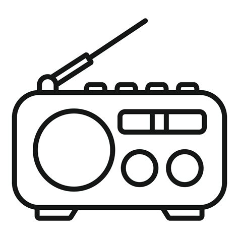 Nursing Radio Icon Outline Style 14645259 Vector Art At Vecteezy