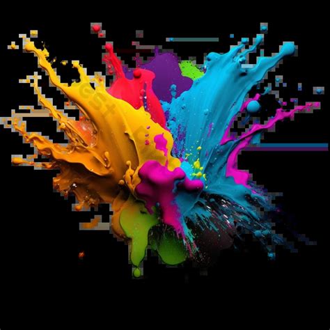 Holi Colors Splash Powder Free PNG And PSD PNG Images PSD Free