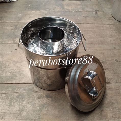 Jual Dandang Bakso Stainless Tong Bakso Malang Panci Air Diameter