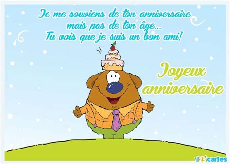 Oublie Le Pr Sent Carte Anniversaire Humour Cartes Winnie The