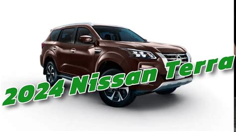 Conquering The Terrain The 2024 Nissan Terra VL 4X4 Engine Redefines
