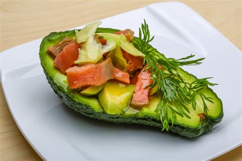 Avocat Au Saumon Fum Healthy Des Recettes Healthy Saines Et Faciles