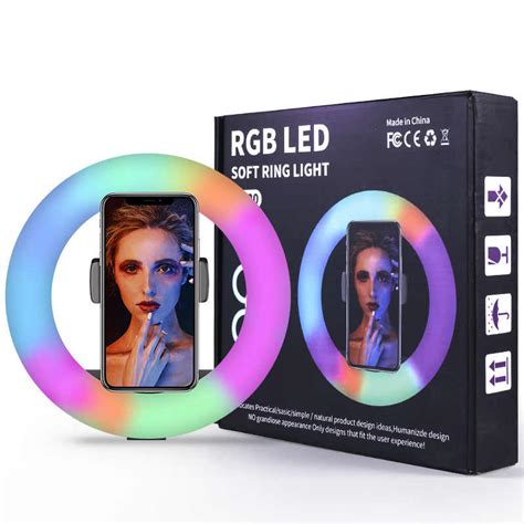 RGB LED Soft Ring Light MJ26 GATES Services