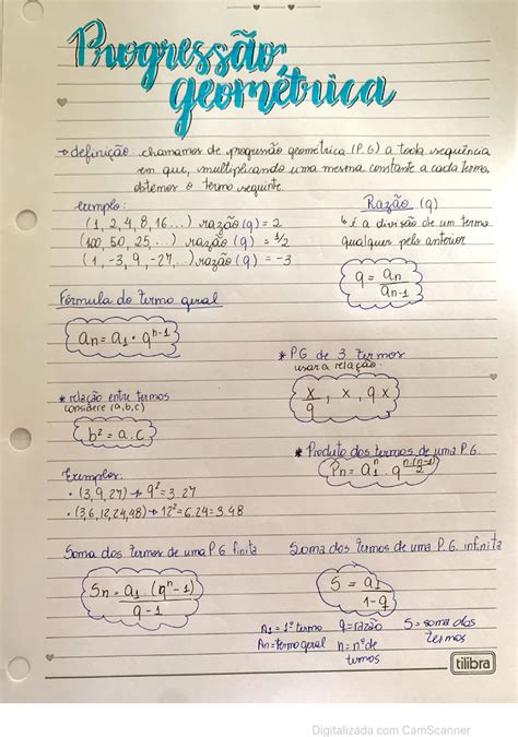 Calculadora De Progressão Geométrica LIBRAIN
