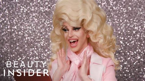 miz cracker from rupaul s drag race shows her drag queen makeup routine travel beauty tips