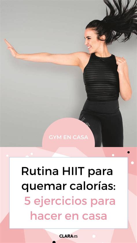 Rutina para quemar calorías Ejercicios Quemar calorias
