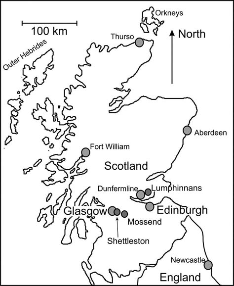 Scotland S Map