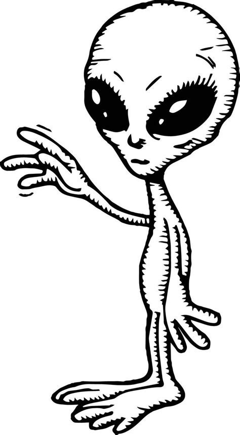 Alien Coloring Sheets Free Printable Em Desenho Hippie