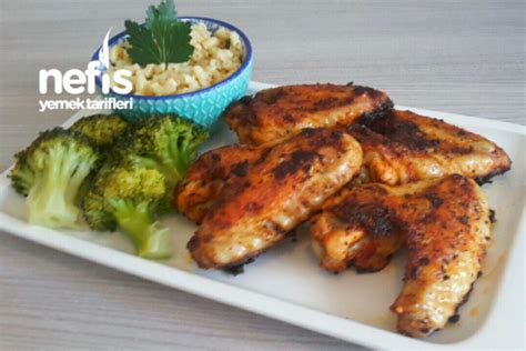 Mangal Tadında Tavada Tavuk Kanat Harika Sosu İle Nefis Yemek Tarifleri