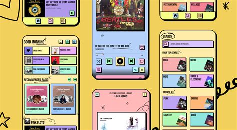 Spotify Brutalist Ui Figma