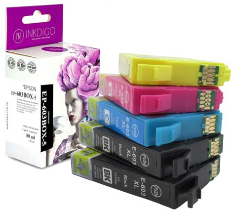 5x Tusz Do EPSON 603 XL XP 3100 WF 2810DWF XP 2100 Sklep Opinie