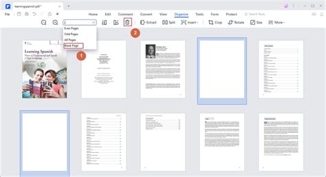 how to remove blank page from pdf easily detecting and deleting blank pages in acrobat x