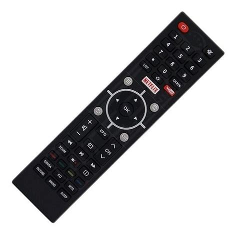 Controle Remoto P Smart Tv Semp Toshiba Ct 6810 LE 7801 AMS