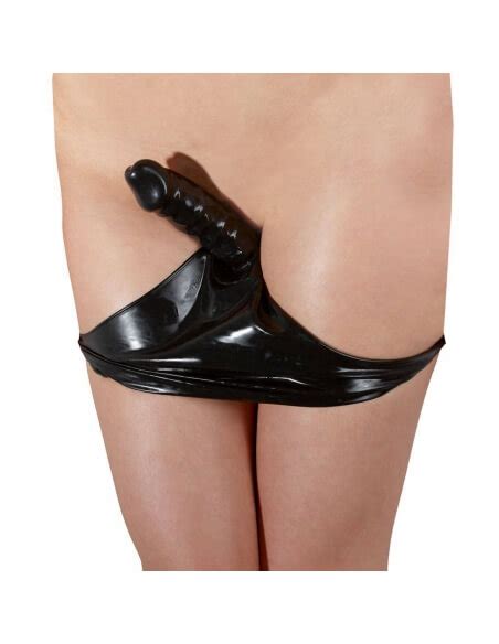 Culotte En Latex Avec Gode Interne Sexy Center