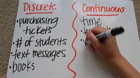 discrete vs continuous relationships tutorial youtube