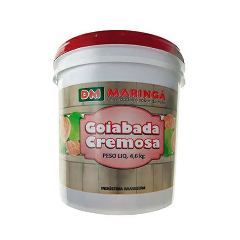 GOIABADA CREMOSA MARINGA 4 6KG Fortali Distribuidora De Alimentos