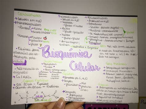 Mapa Mental Bioquímica Celular BRAINCP