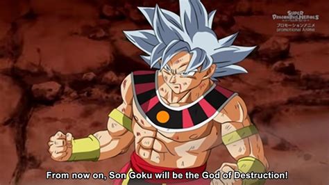 Goku Finally Becomes A God Of Destruction Goodbye Universe Episode