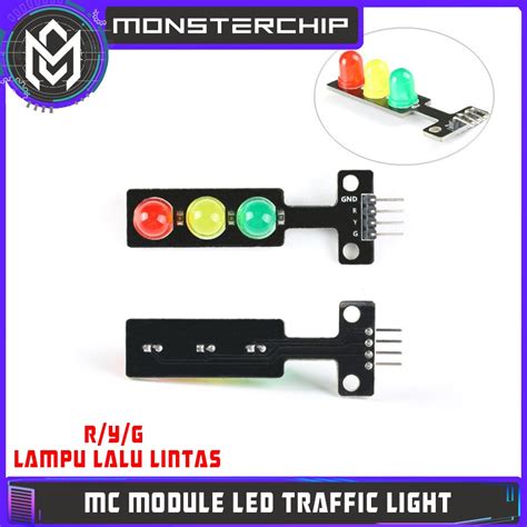 Jual Modul Led Lampu Lalu Lintas Traffic Light Modul V Mm R Y G