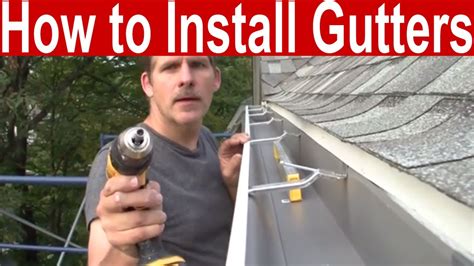 How To Properly Install Gutters