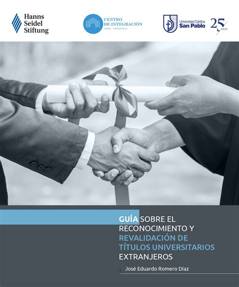 Guía sobre el reconocimiento y revalidación de títulos universitarios