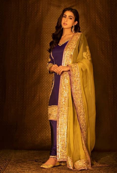Sara Ali Khan Looked Diwali Ready In This Gorgeous Royal Blue Manish