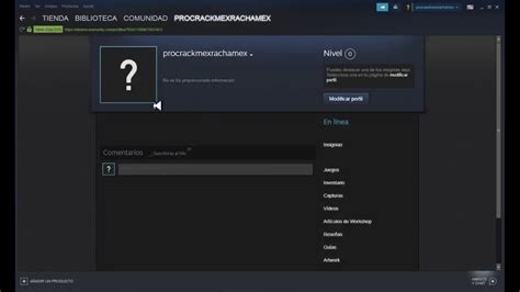 Como Cambiar El Nombre De Perfil En Steam Youtube