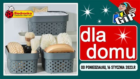 Biedronka Oferta Od Poniedzia Ku Tw J Dom Youtube