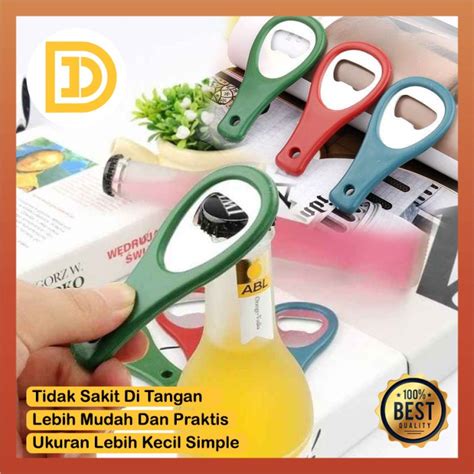 Jual Alat Pembuka Tutup Botol Minuman Bahan Stainless Bottle Opener