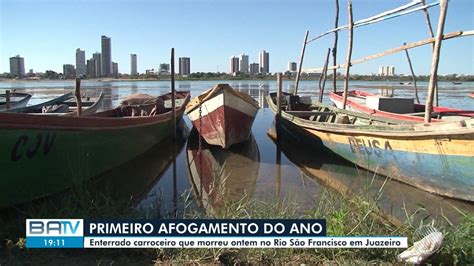 Homem morre afogado no rio São Francisco em Juazeiro norte da BA