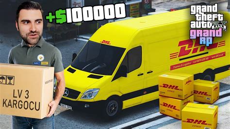 GTA 5 GRAND RP DE KARGOCU OLDUM KARGOCULUK MESLEĞİ NASIL YAPILIR