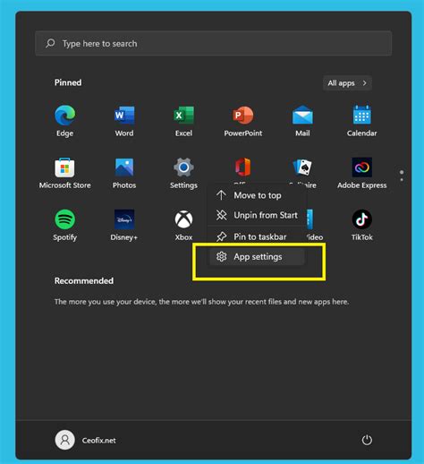 How To Reset Settings App In Windows