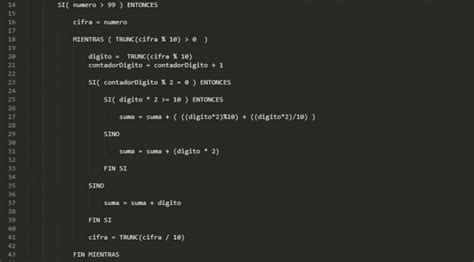 Ciclo Mientras Pseudocodigo El Digito De Verificacion Tutorias Co