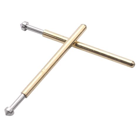 X Pcs P E Spring Test Probe Pogo Pin Mm Conical Head