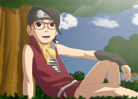 Anime Girls Boruto Naruto Next Generations Uchiha Sarada Wallpaper Resolution1920x1383 Id