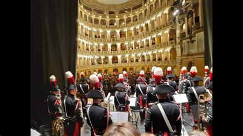 La Fanfara Del Reggimento Carabinieri Lombardia Al Teatro Fraschini