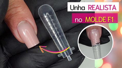 Unha de Gel Fácil no Molde F1 Unha Realista Gel Control Cover