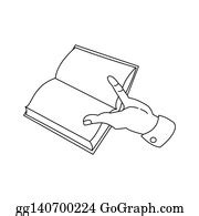 900 Royalty Free Hands Holding Open Book Vector Illustration Vectors