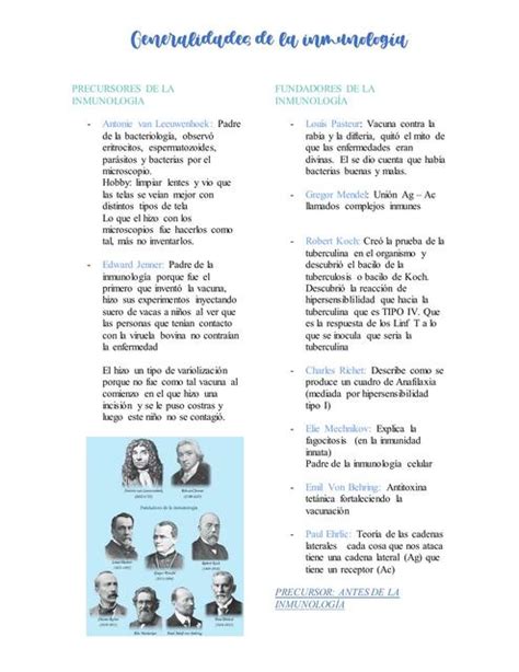Generalidades de Inmunología MedLu uDocz
