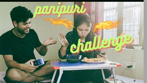 SPICY PANI PURI CHALLENGE PANI PURI EATING CHALLENGE WITH BROTHER