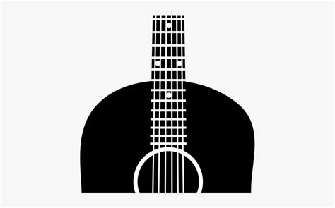 Acoustic Guitar Silhouette Png Free Transparent Clipart ClipartKey