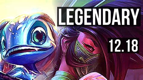 Fizz Vs Akali Mid Legendary M Mastery Games Kr