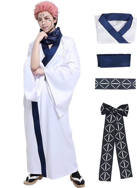 Jujutsu Kaisen Ryomen Sukuna Cosplay Costume Full Suit