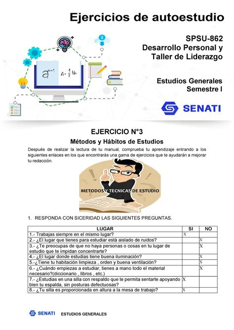 Ejercicio Unidad 03 Desarrollo Personal Y Taller D Eliderazgo Senati